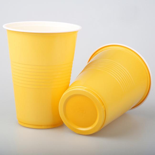 Disposable Plastic Cup Double-Layer Plastic Cup Table Tennis Set 16oz