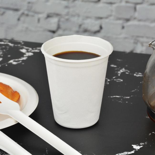 8oz/ 10oz Food Grade Biodegradable Container Disposable Bagasse Cup