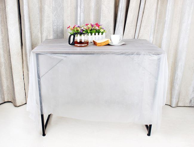 Disposable Non-Woven Tablecloth PE Tablecloth for Dining / restaurant / Party
