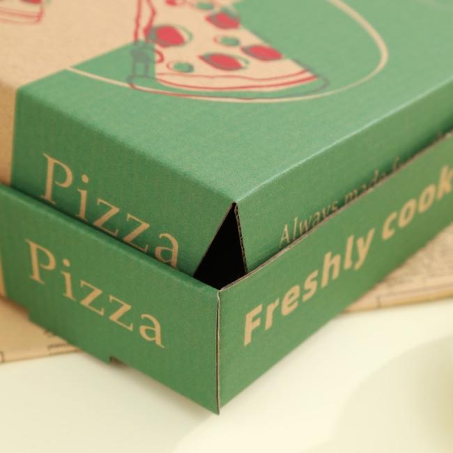 High Quality Eco Friendly Kraft Corrugated Cardboard Pizza Box Wholesale Pizza Box
