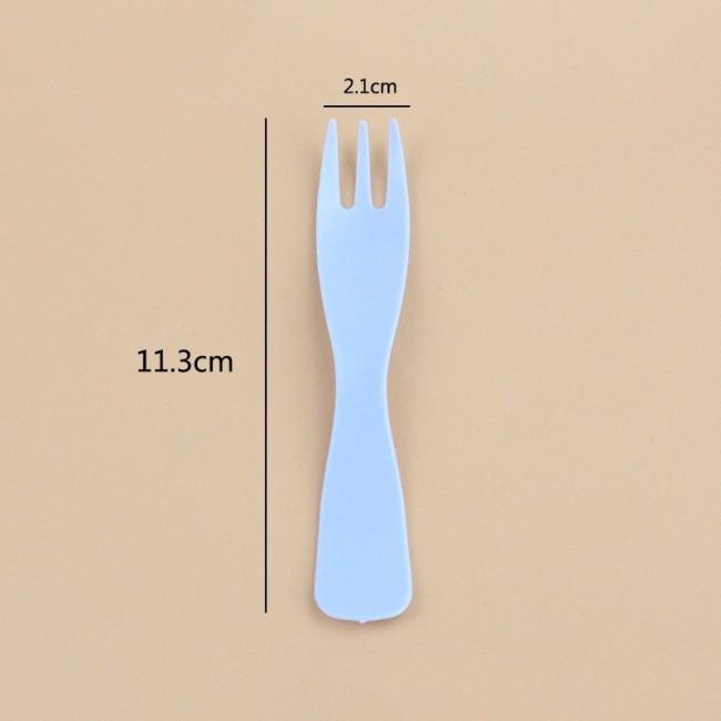 Cake Fork Disposable Plastic Fork Dim Sum Fork Fruit Fork