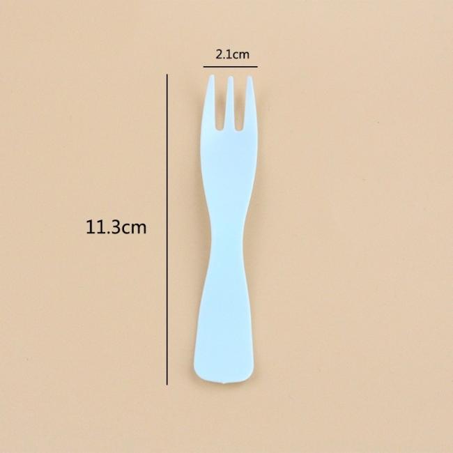 Cake Fork Disposable Plastic Fork Dim Sum Fork Fruit Fork