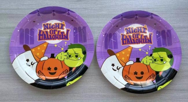 Disposable Plates Party Plates Birthday Party Tableware Plates Party Favours 7inch Customizable