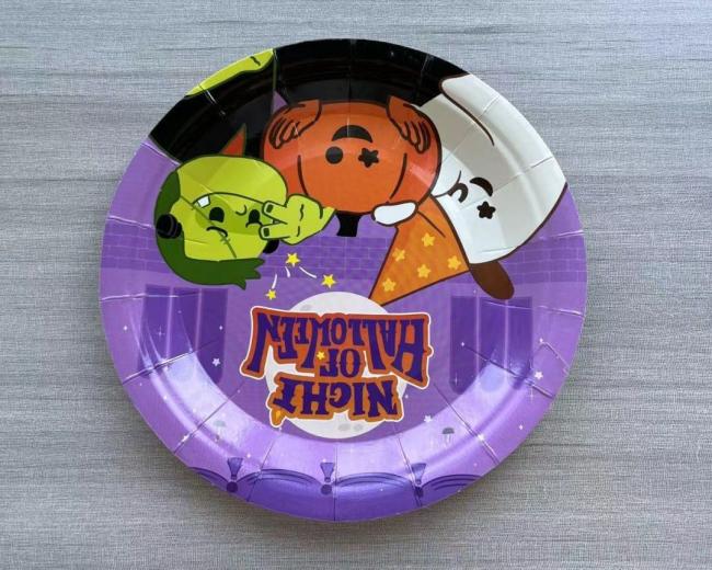 Disposable Plates Party Plates Birthday Party Tableware Plates Party Favours 7inch Customizable