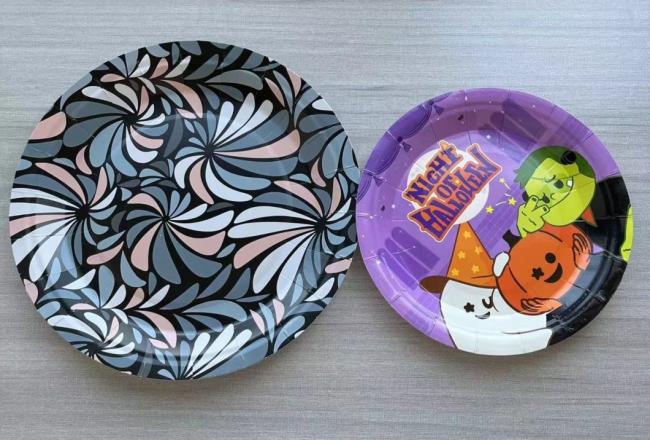 Disposable Plates Party Plates Birthday Party Tableware Plates Party Favours 7inch Customizable