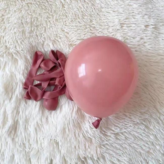 Wholesale Customizable Logo Balloons Retro Latex balloon Macaroon Balloons for Birthday Party Decoration