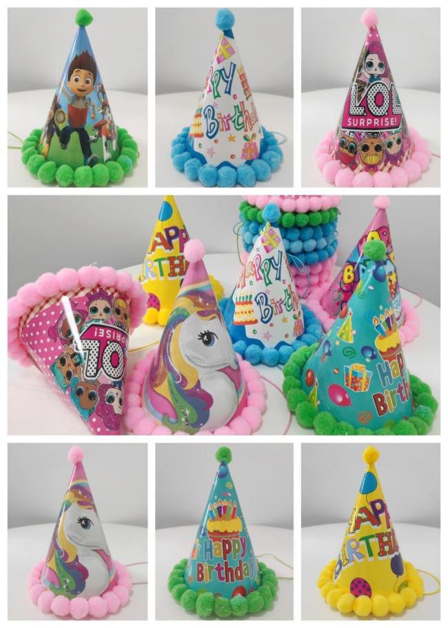 Birthday and Party Used Eco-Friendly 100% Biodegradable Material Decoration Party Hat Paper Hat