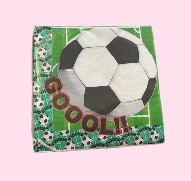 Custom Logo Printed Dinner Tissues Disposable Table Napkin Tissue Serviette Paper Napkins