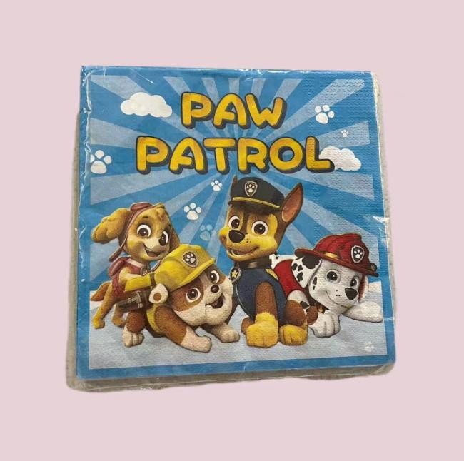 Custom Logo Printed Dinner Tissues Disposable Table Napkin Tissue Serviette Paper Napkins