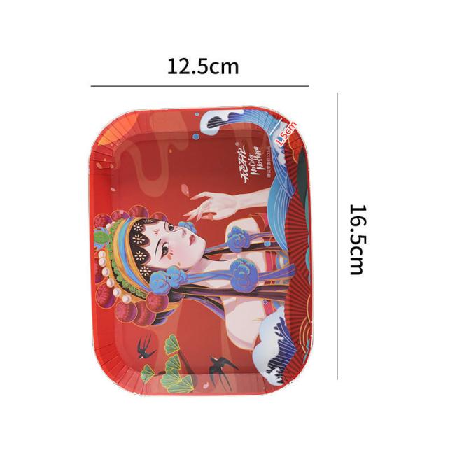 50PCS Water-Proof Disposable Paper Square Parchment Food Baking Reusable Bowl Paper Plates