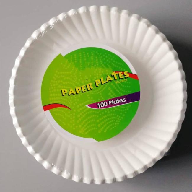 50PCS Water-Proof Disposable Paper Square Parchment Food Baking Reusable Bowl Paper Plates