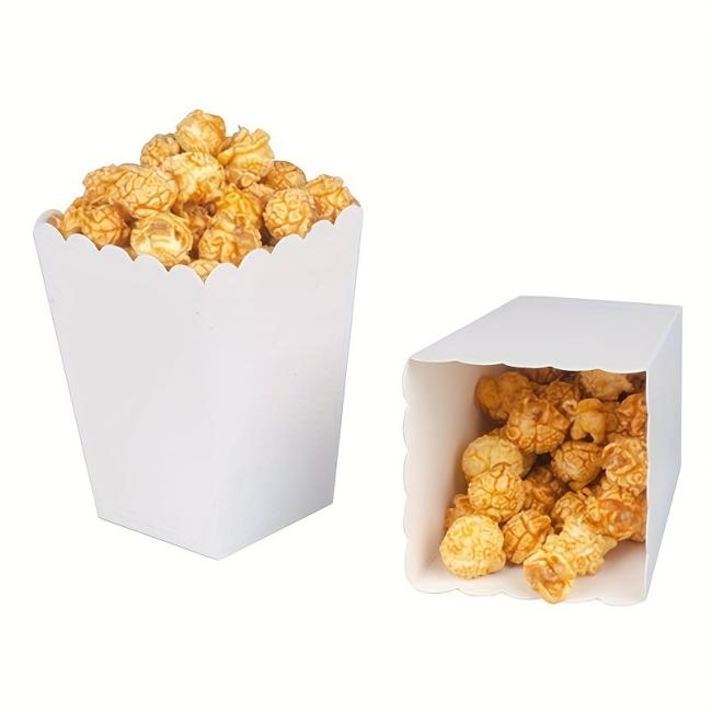 High Quality Customized Logo Paper Popcorn Bucket and Paper Popcorn Box