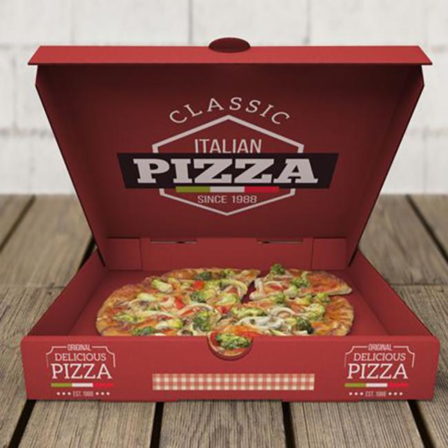Custom-Printed Kraft Pizza Boxes: Ideal for Single-Use and Reusable Takeout Packaging