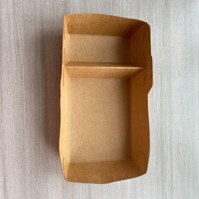 Custom Logo Eco Friendly Disposable Take out Paper Fries Fast Food Delivery Packaging Box
