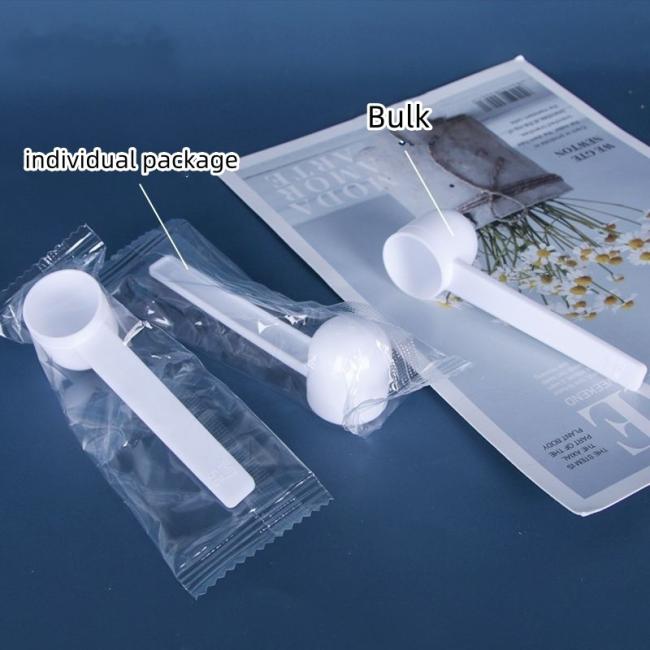 3G Customizabled Isposable Plastic Cutlery Set PP Milk Powder Spoon in Black or White