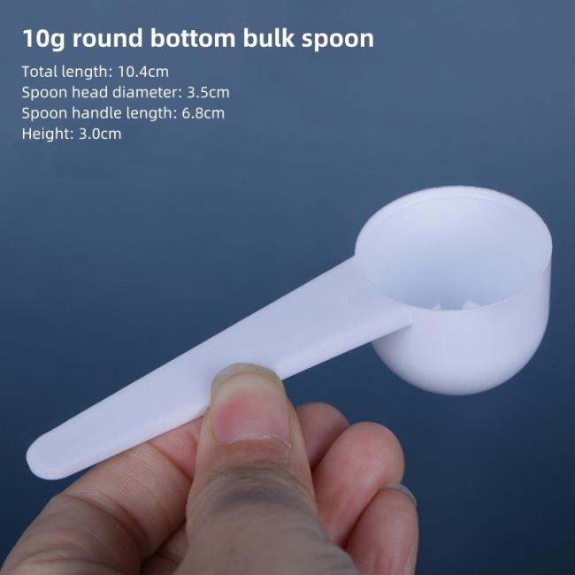 3G Customizabled Isposable Plastic Cutlery Set PP Milk Powder Spoon in Black or White