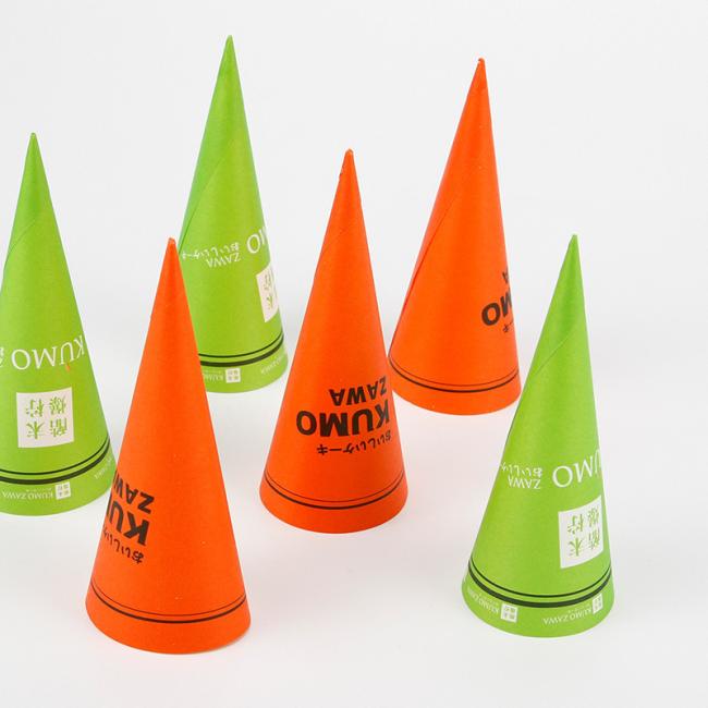 Custom Printing Eco-Friendly Ice Cream Cone Paper Sleeves Ice Cream Cone Paper Wrapping Paper