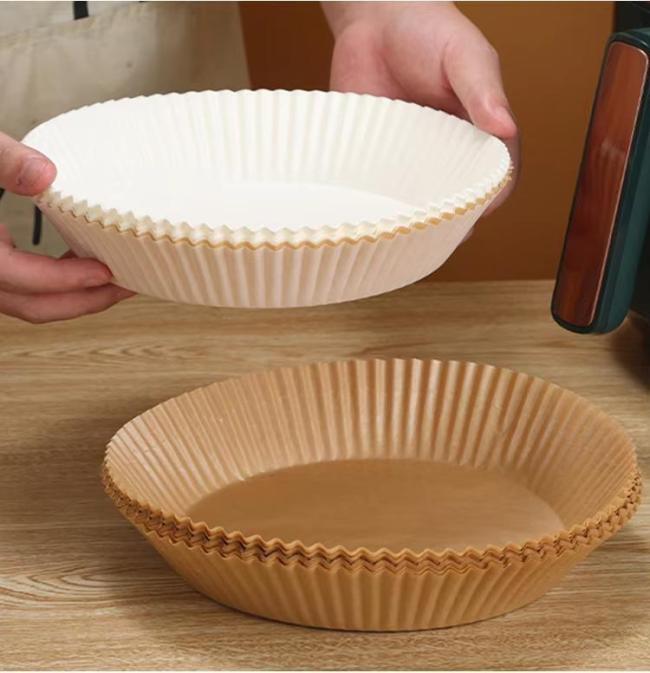 High Quality Convenient Disposable Heat Resistant Greaseproof Nonstick Waterproof Air Fryer Liner Baking Paper