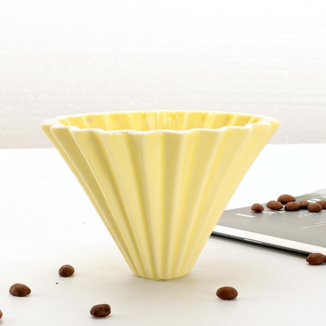 Biodegrable Basket Ceramics Coffee Filters for Family/ Café