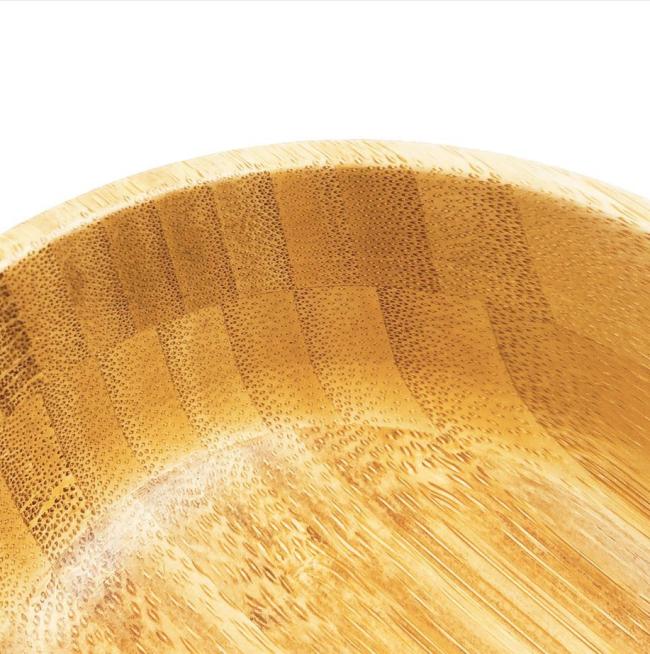 Best Price Durable Natural Bamboo Bowl Eco-Friendly Wood Soup/Salad/ Fruit/ Snack Bowl