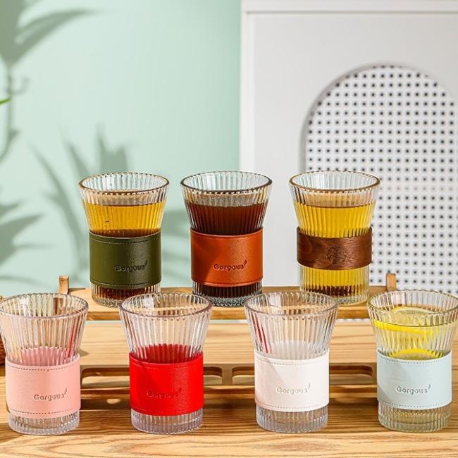 Custom Heat-Resistant Glass American Hanging Ear Cup Coffee Cup Latte Cup Japanese Tea Cup High Appearance Level Water Cup Tea Set