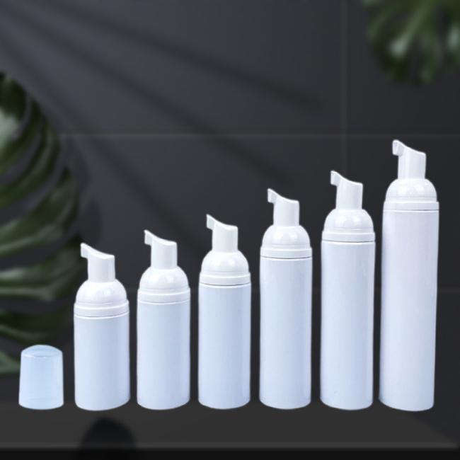 Spot Cosmetic Hose White Transparent PE Packaging Material Facial Cleanser Lotion Pet Bottle Sample Packaging Screw Cap Hose