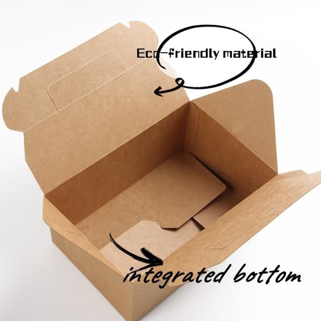 8inch Kraft Cake Box Custom Cardboard with Handles Food Packaging
