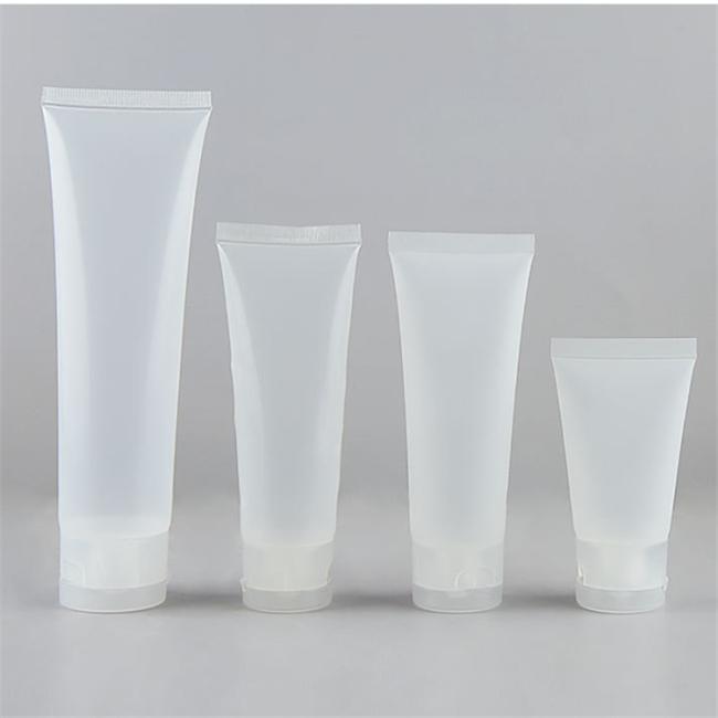 50ml 100ml 150ml Matte Surface Empty Flip Top Cosmetic Packaging Soft Plastic Tube