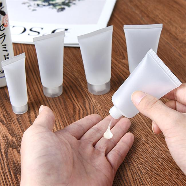 50ml 100ml 150ml Matte Surface Empty Flip Top Cosmetic Packaging Soft Plastic Tube