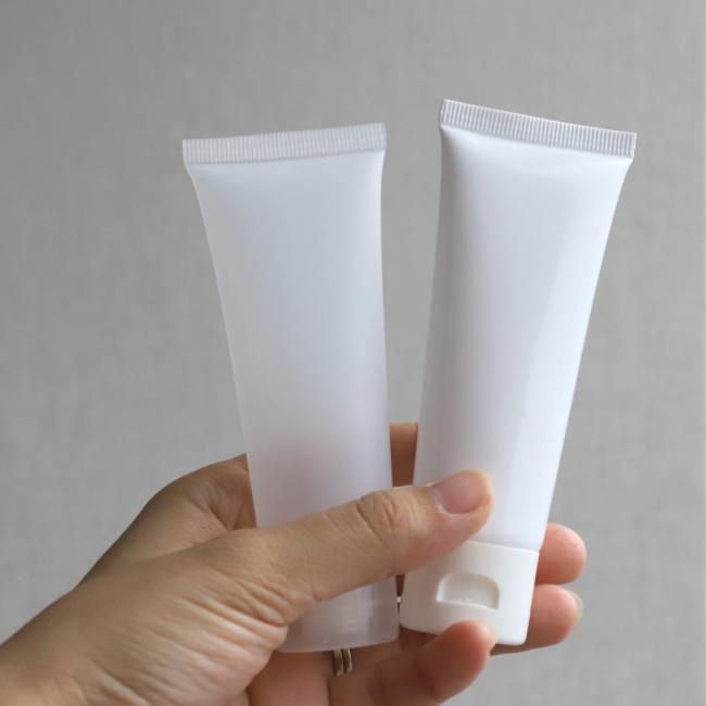 Custom 80ml-120ml Plastic Tubes Empty Tube for Cosmetic Hand Cream Facial Cleanse