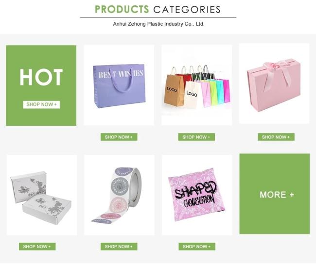 Wholesale Customize Shopping Kraf Paper Bag Gift Packaging Bag for Supermarket