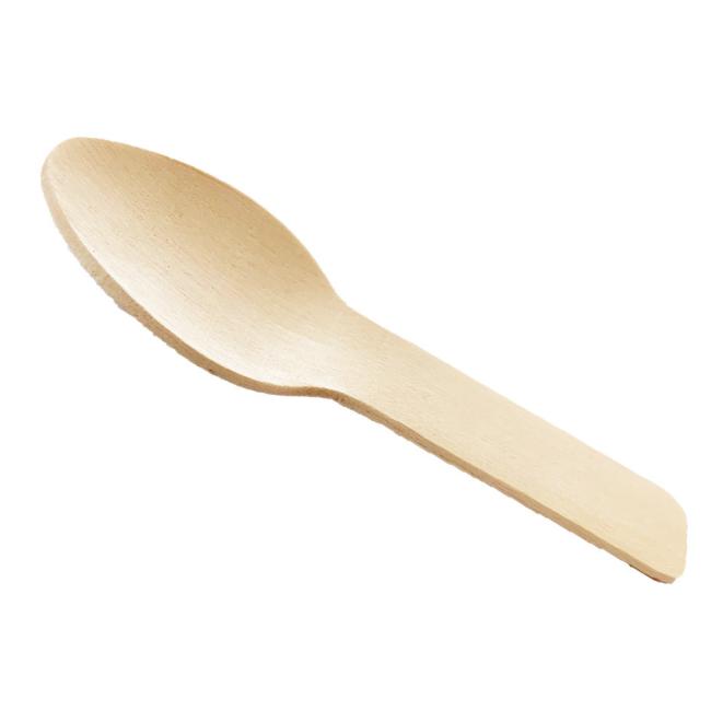 Disposable Environmentally-Protected Round/Square Wooden Spoon