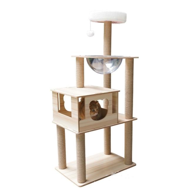 High Quality Sisal Cat Scratching Post Multi-Layer Cat Jumping Platform Large Cat Tree