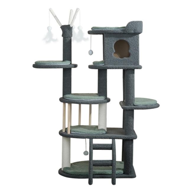 Cartoon Crown Cat Climbing Frame Sisal Teddy Cashmere Cat Scratch