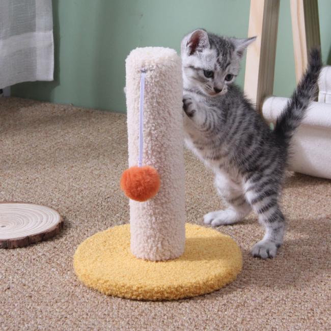 Simple Cat Scratcher Cat Toy Sisal Cute Pet Scratcher Cat Tree