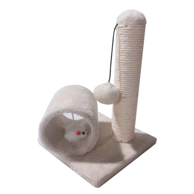 Simple Cat Scratcher Cat Toy Sisal Cute Pet Scratcher Cat Tree