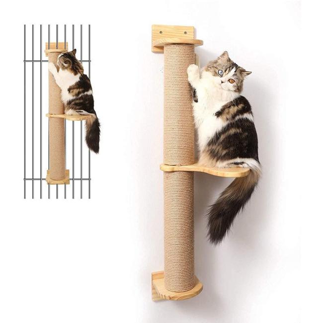 Simple Cat Scratcher Wholesale Sisal Short Plush Stable Scratcher