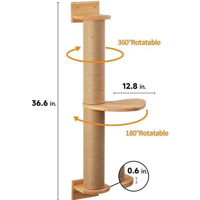 Simple Cat Scratcher Wholesale Sisal Short Plush Stable Scratcher