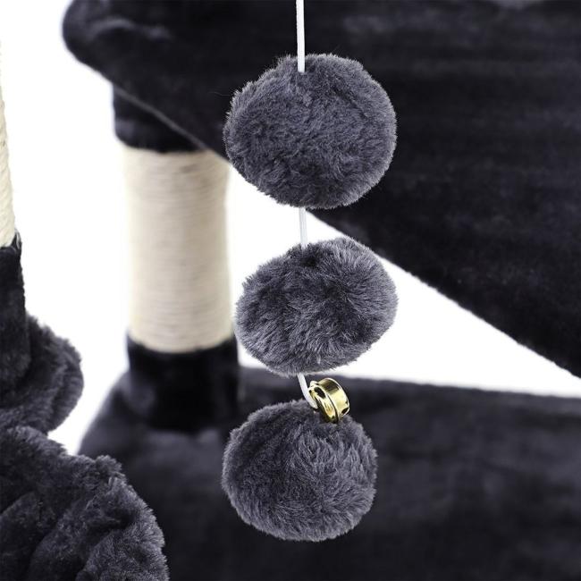 Factory Supply Custom Size Sisal Cat Scratching Post Multi-Layer Cat Jumping Platform Cat Tree