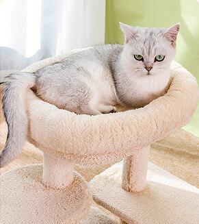 Custom Size and Design OEM Sisal Cat Scratching Post Multi-Layer Cat Jumping Platform Cat Toy Cat Tree