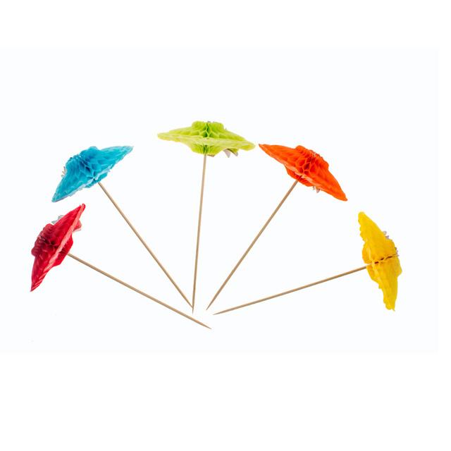 Customized Support Umbrella Toothpicks Wedding Party Decoration Umbrella Cocktail Toothpicks