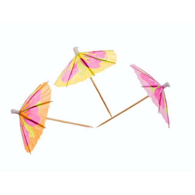 Customized Support Umbrella Toothpicks Wedding Party Decoration Umbrella Cocktail Toothpicks