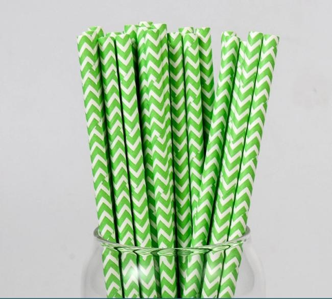Disposable Environmentally Friendly Creative Juice Cocktail Art Paper Party Table Straw