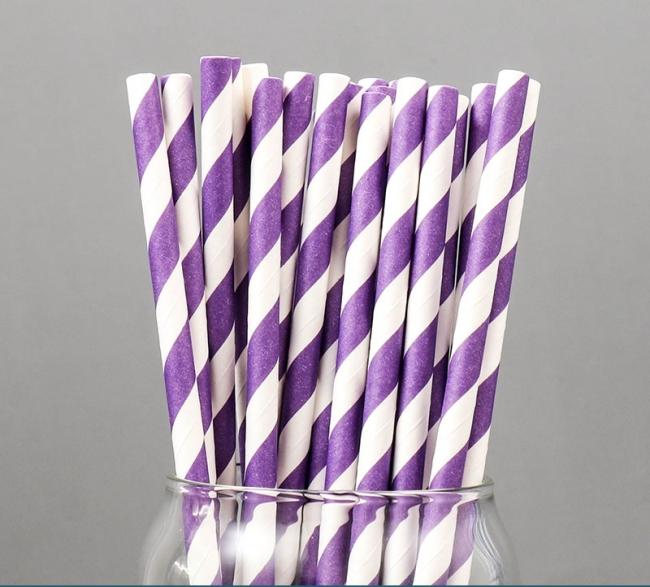 Disposable Environmentally Friendly Creative Juice Cocktail Art Paper Party Table Straw