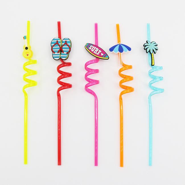 New Spider-Man Creative Straw Bar Personalized Straw Party Decorative Straw Cross-Border Wholesale