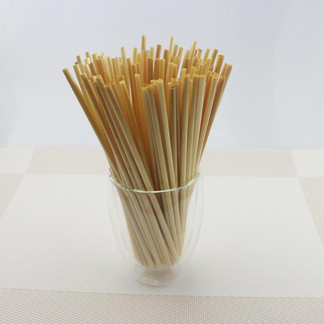 Natural Wheat Straw Environmental Protection Aseptic Wheat Straw Environmental Protection Degradable Disposable Cold Drink Juice Straw