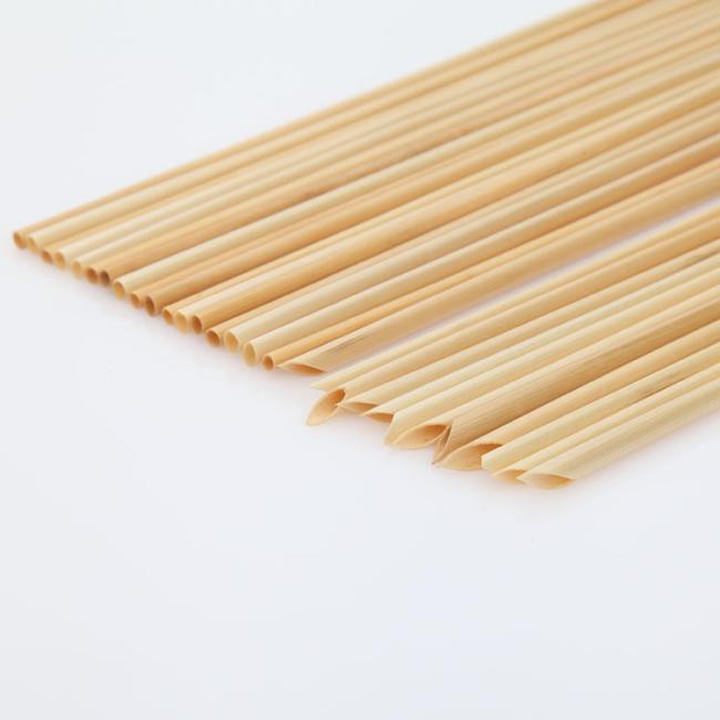 Eco Friendly Paper Box Pack 100% Natural Drinking Straws Drink Accessories, Bar Accessories Smooth Edge Wheat Straws