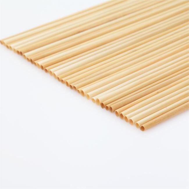 New Eco Friendly 100 Biodegradable Grass Disposable Wheat Drink Tube Straw Custom Individually Wrapped Wheat Straws