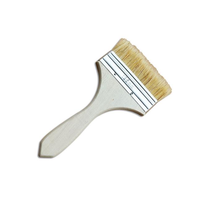 Factoy Wooden Handle Paint Brush with Pure Bristle Good Quality Support Customization