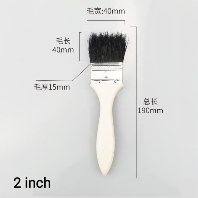 Brush Wooden Handle Bristle Cheap Paint Brush